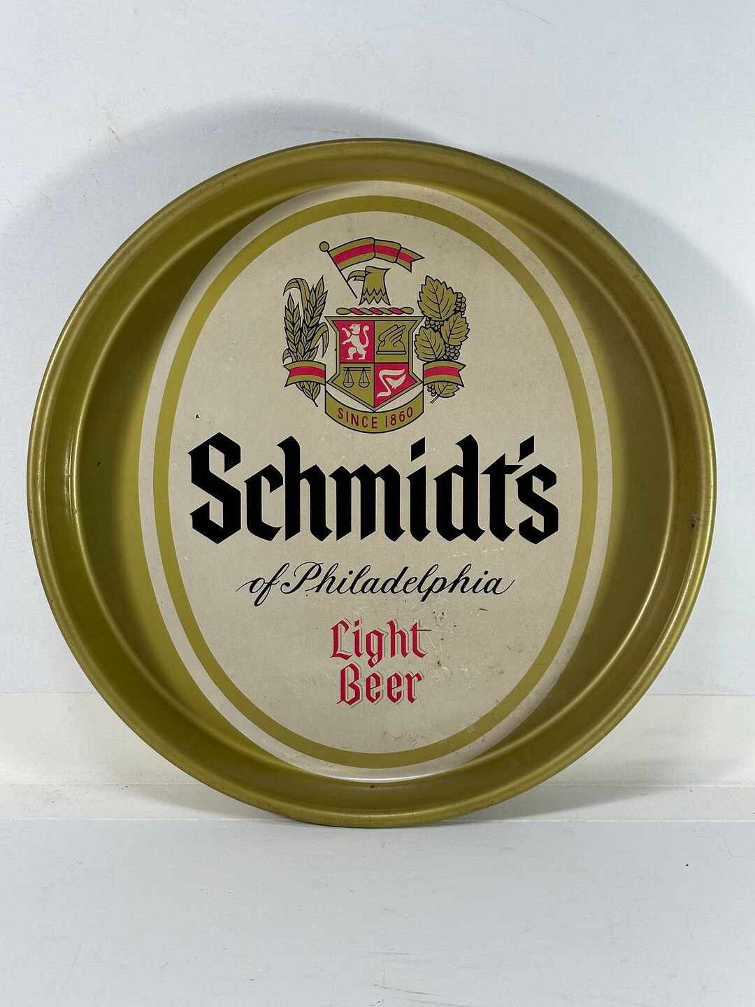 Vintage Schmidt's of Philadelphia Light Beer Tray - Etsy