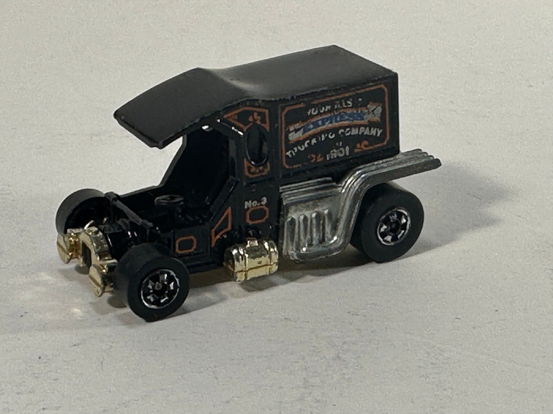 1976 Hot Wheels T-totaller Black Ford Model T - Etsy