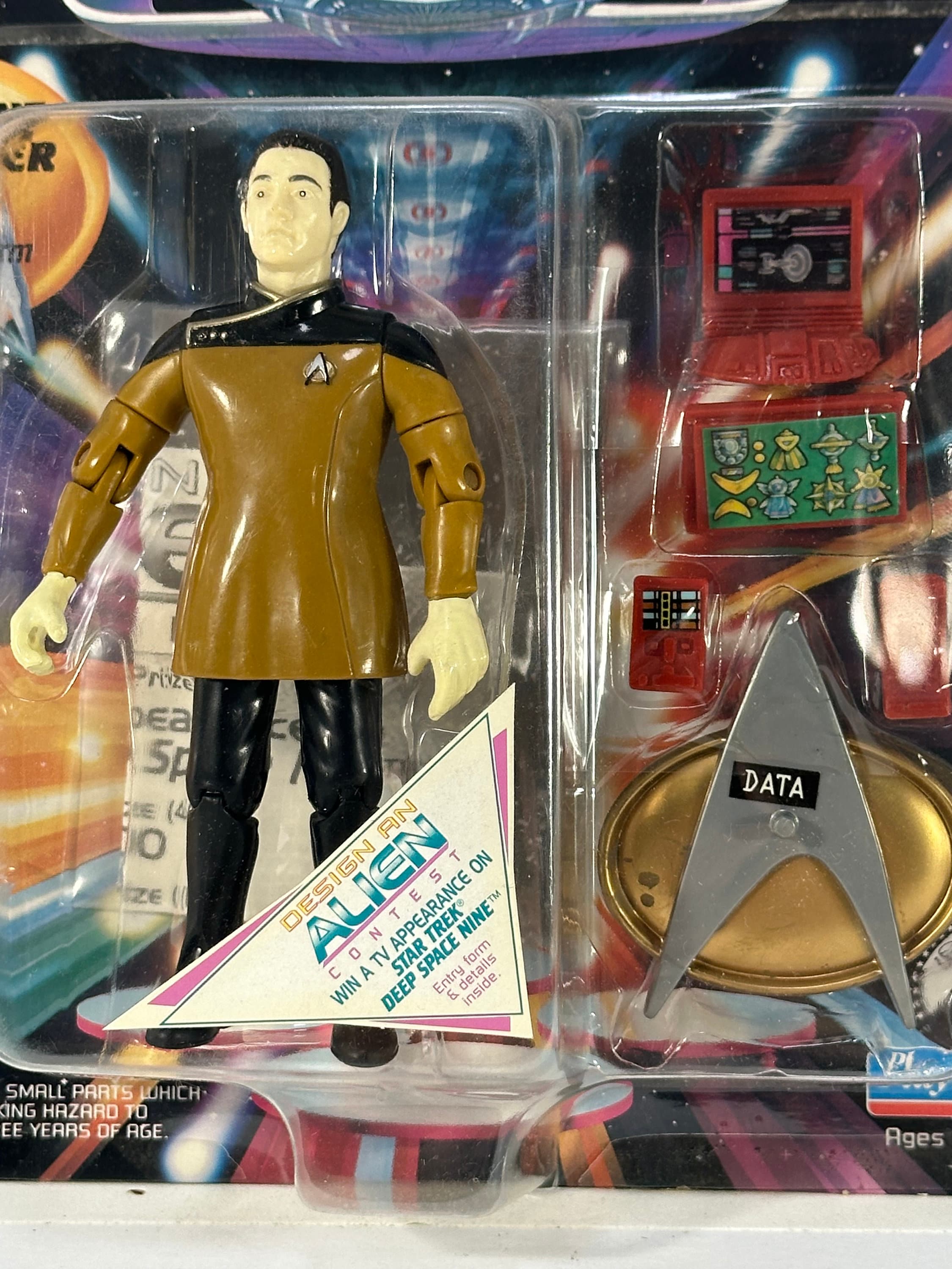 1994 Playmates Star Trek TNG Lt. Commander Data in Dress Uniform - Etsy