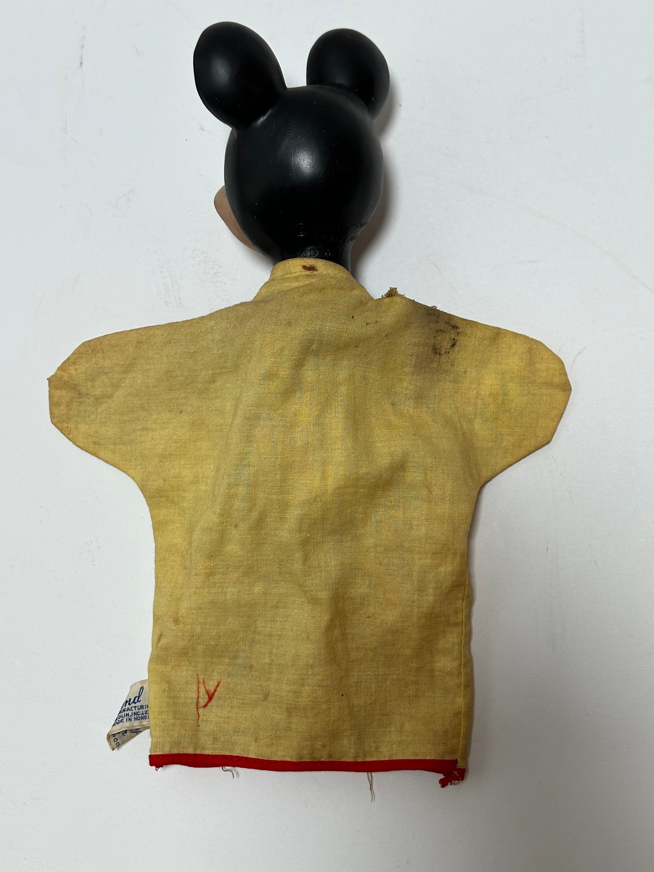 Vintage Gund Mickey Mouse Hand Puppet - Etsy