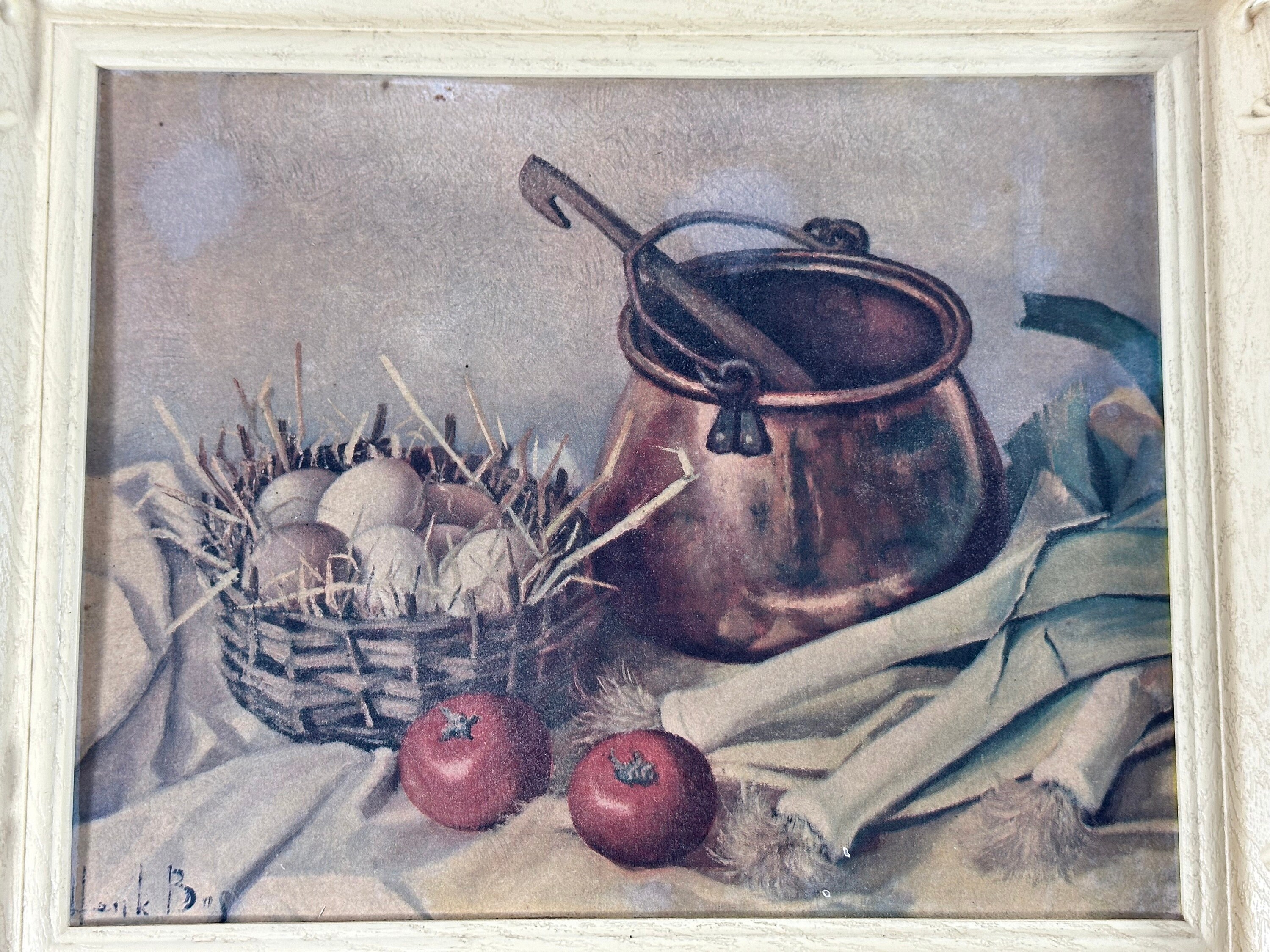 1960's Henk Bos Print still Life - Etsy