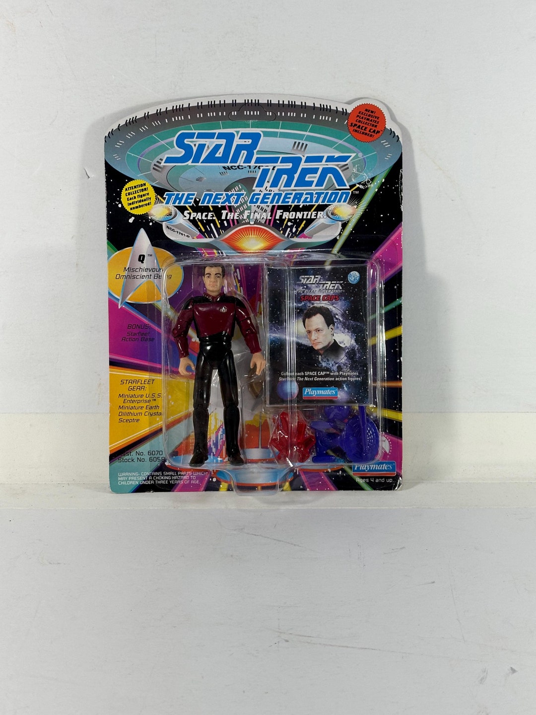 1993 Playmates Star Trek TNG Q Action Figure - Etsy