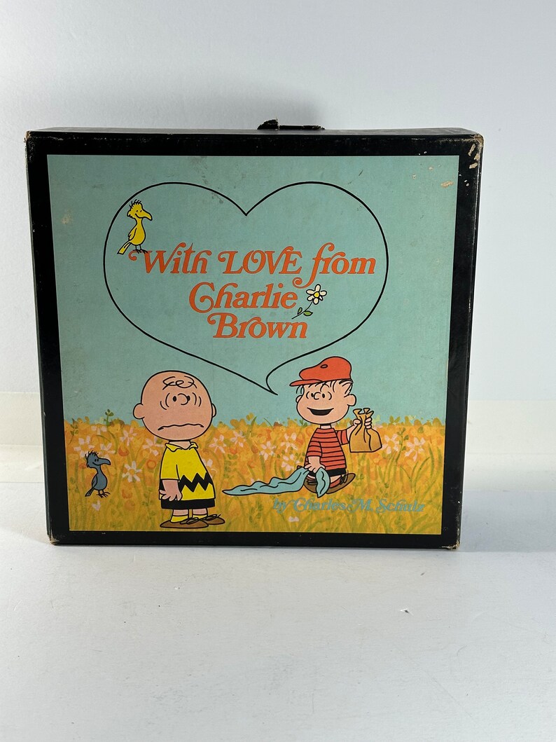 1968 with LOVE From Charlie Brown Book Set of 6 - Etsy