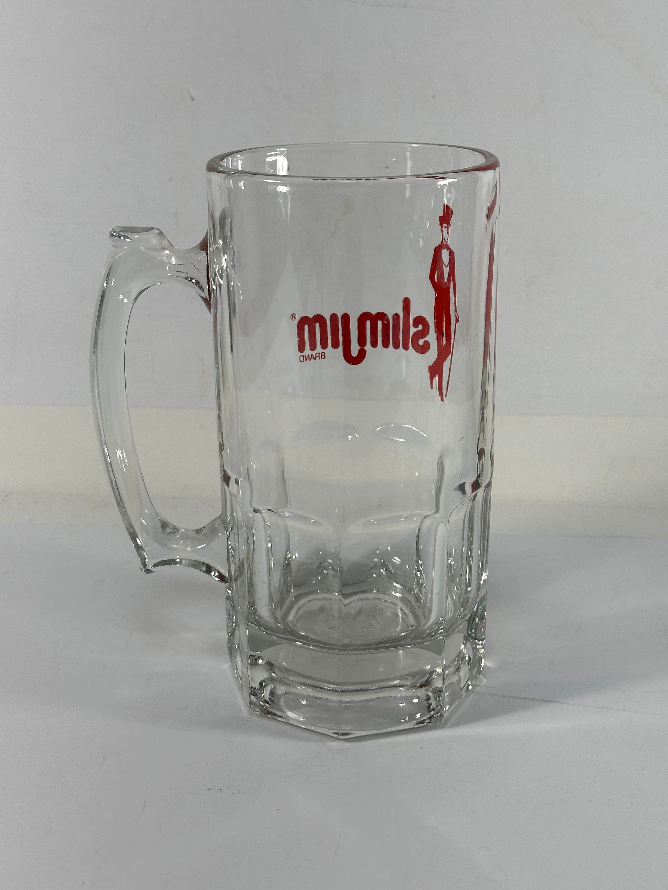 Vintage Slim Jim 32 Oz Glass Mug - Etsy