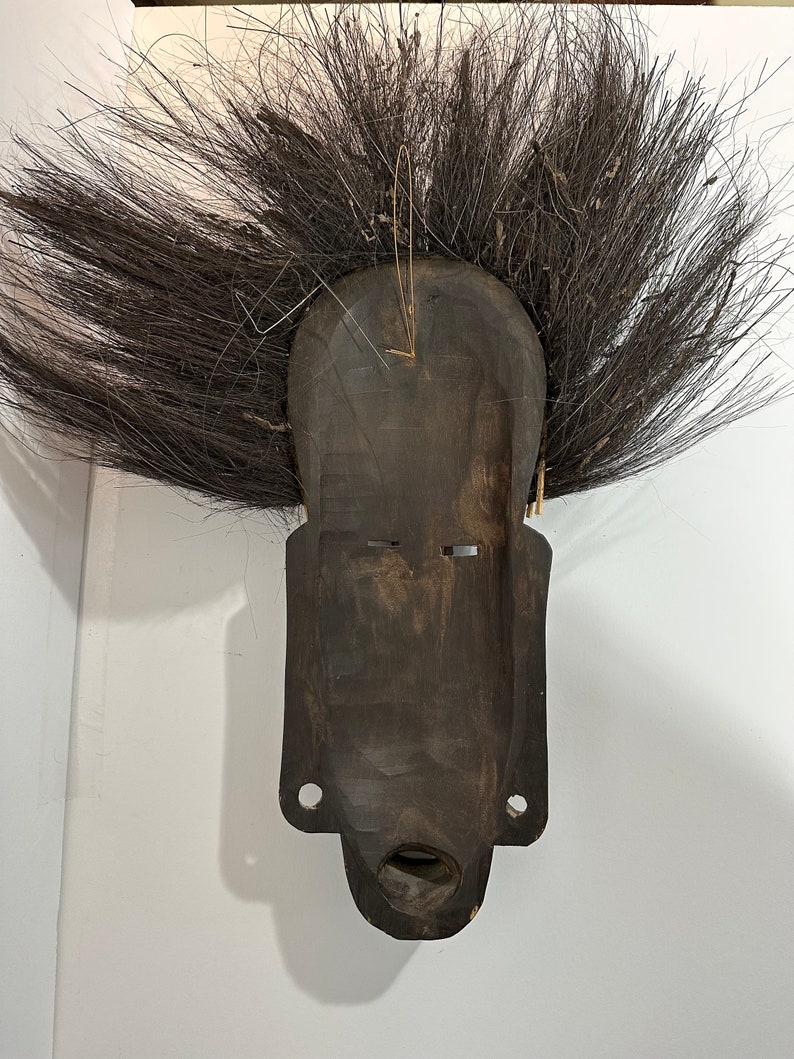 African Tribal Mask Wall Hanging - Etsy