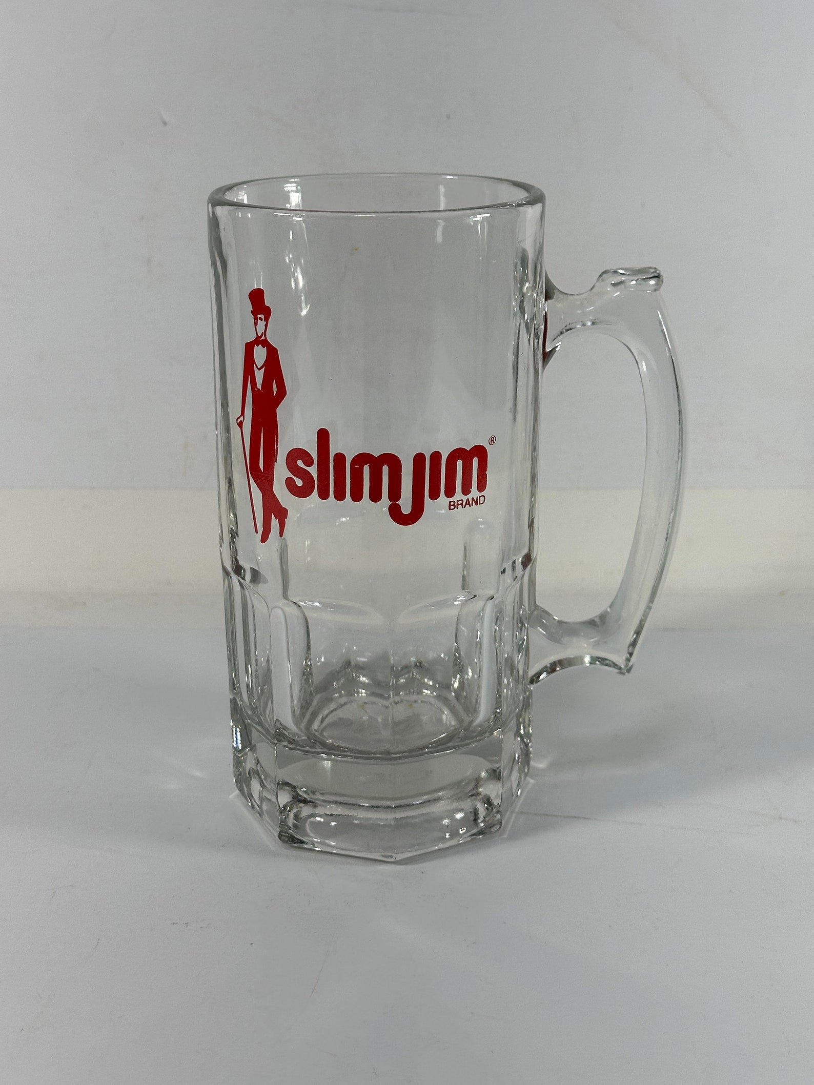 Vintage Slim Jim 32 Oz Glass Mug Etsy