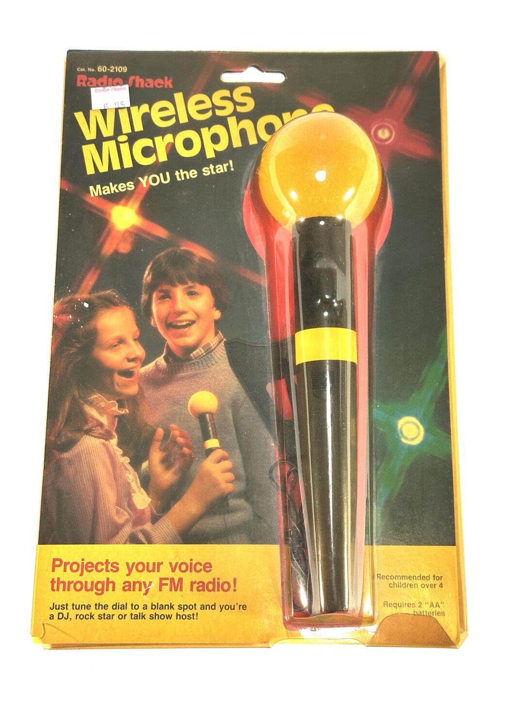 1980's Radio Shack Wireless FM Microphone - Etsy