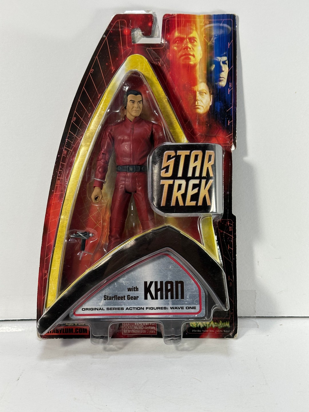 2003 Art Asylum Star Trek Original Series Khan Action Figure: Wave One ...