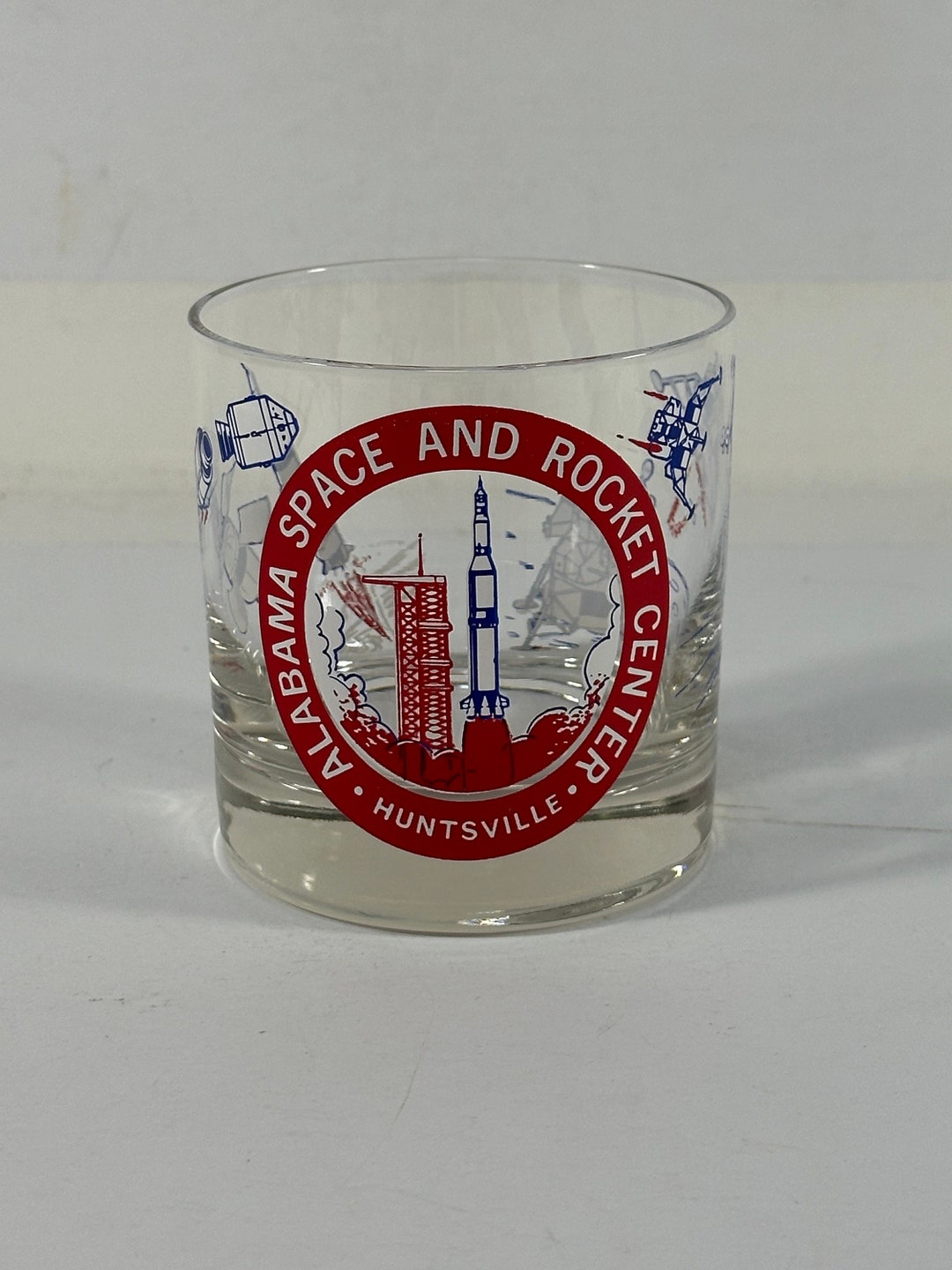1970's Alabama Space & Rocket Center Glass - Etsy