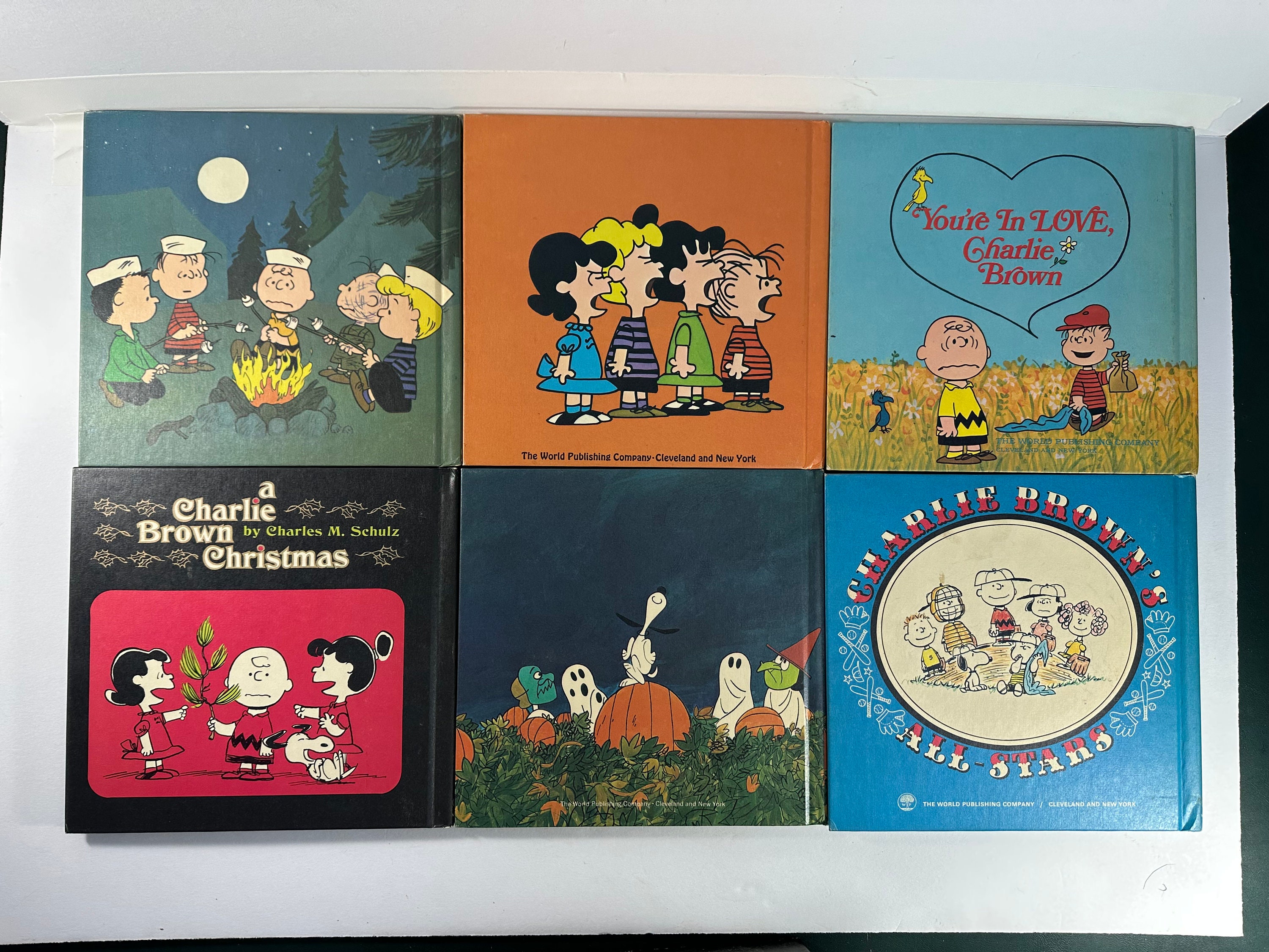 1968 with LOVE From Charlie Brown Book Set of 6 - Etsy