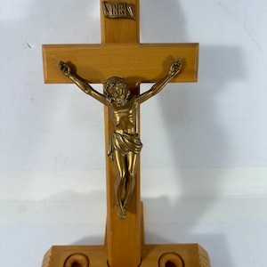 Vintage Last Rites Crucifix Kit W/holy Water Bottle and Candles - Etsy