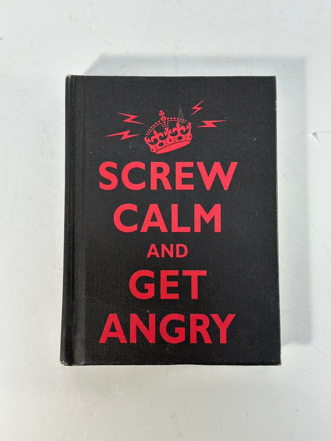 Robert Lowell "screw Calm and Get Angry", 2010 - Etsy