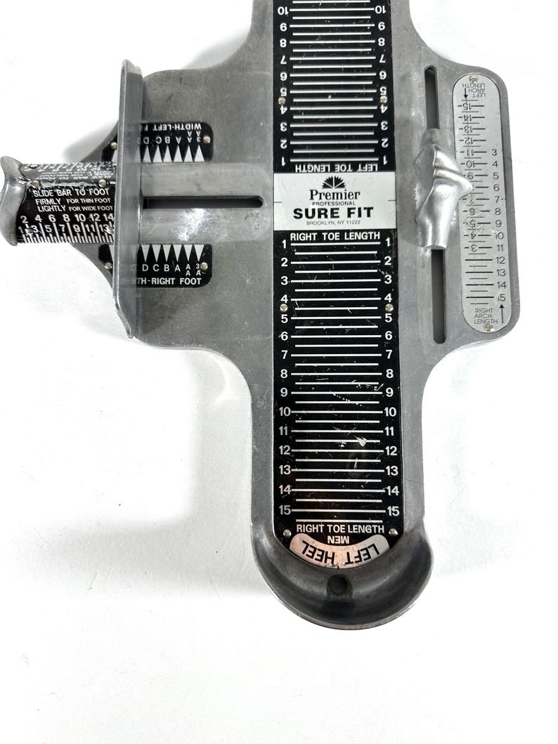1950/60's Men's Foot Measuring Tool Used in Shoe Stores - Etsy