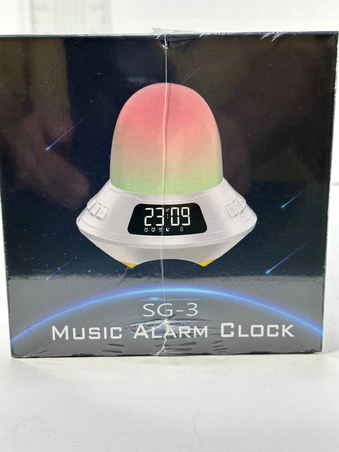 SG-3 Spaceship Music Alarm Clock - Etsy