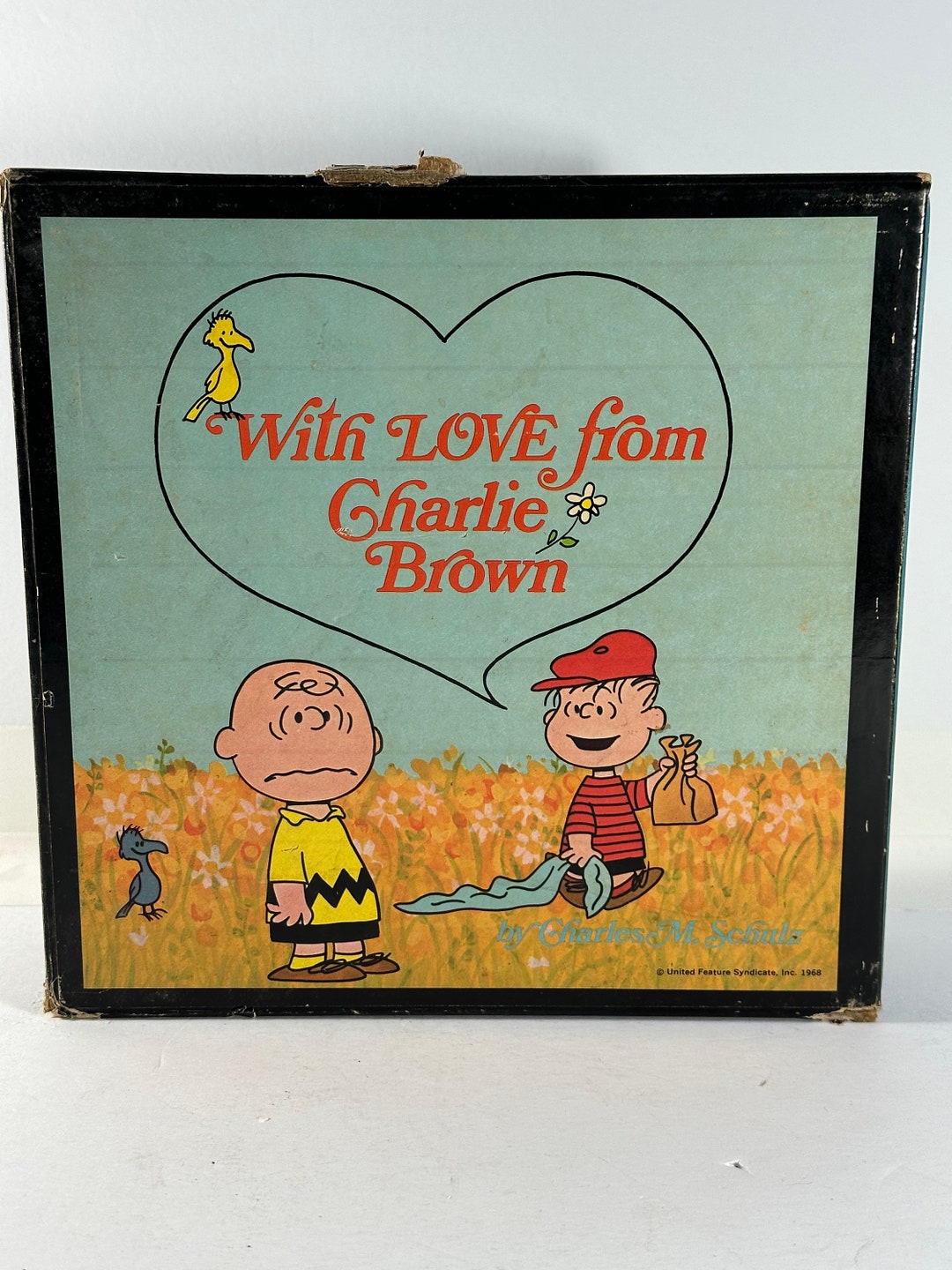 1968 "with LOVE From Charlie Brown" Book Set of 6 - Etsy