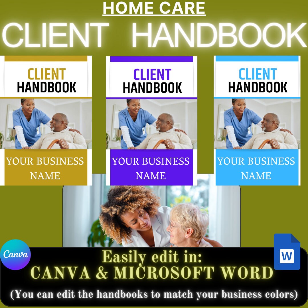 100 Home Care Videos Reels and Home Care Client Handbook, Non Medical ...