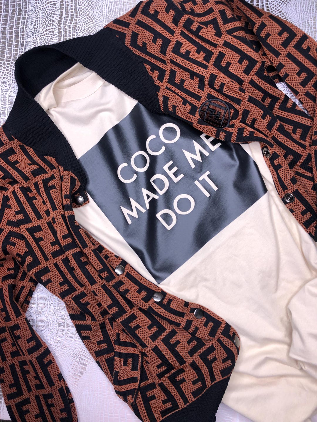 Unisex "coco Made Me Do It" Inverted Logo Tshirt - Etsy