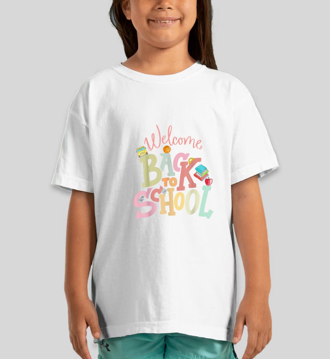 Welcome Back to School First Day of School Teachers Students PNG - SVG ...