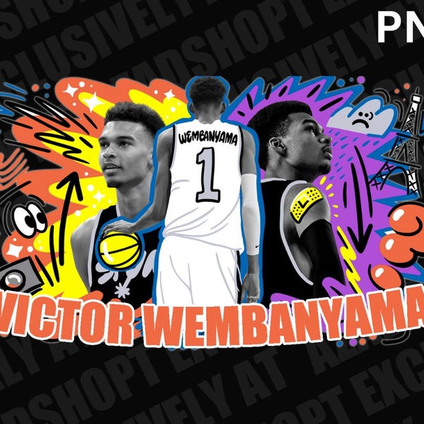 Victor Wembanyama Png - Etsy