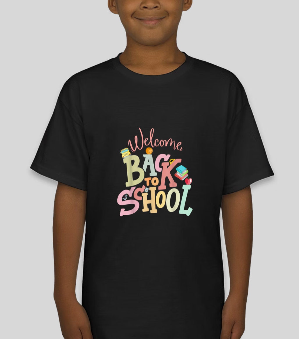 Welcome Back to School First Day of School Teachers Students PNG - SVG ...