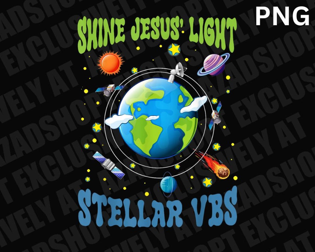 Stellar VBS 2023 Stellar Vacation Bible School PNG - Etsy