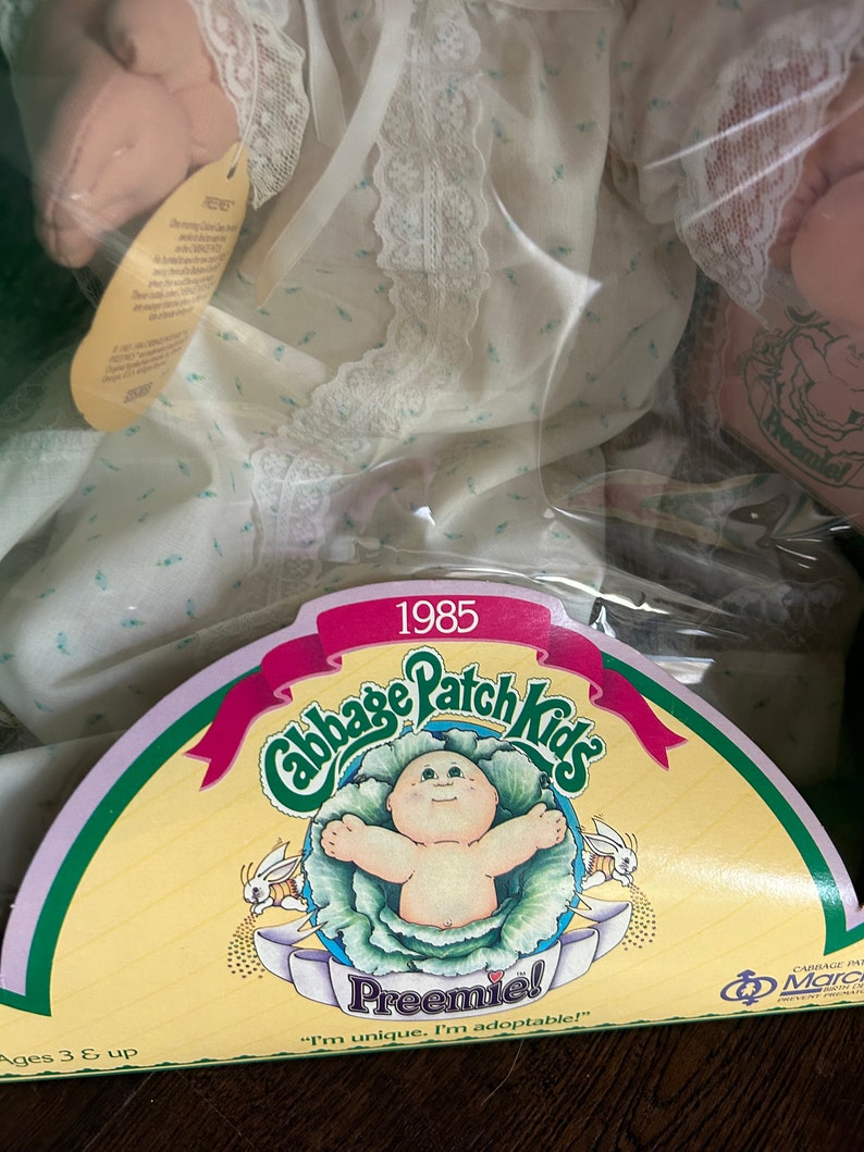 Vintage 1980S Cabbage Patch Doll Preemie - Etsy