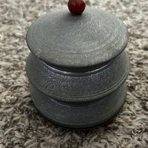 Antique Metal Music Powder, Box - Etsy