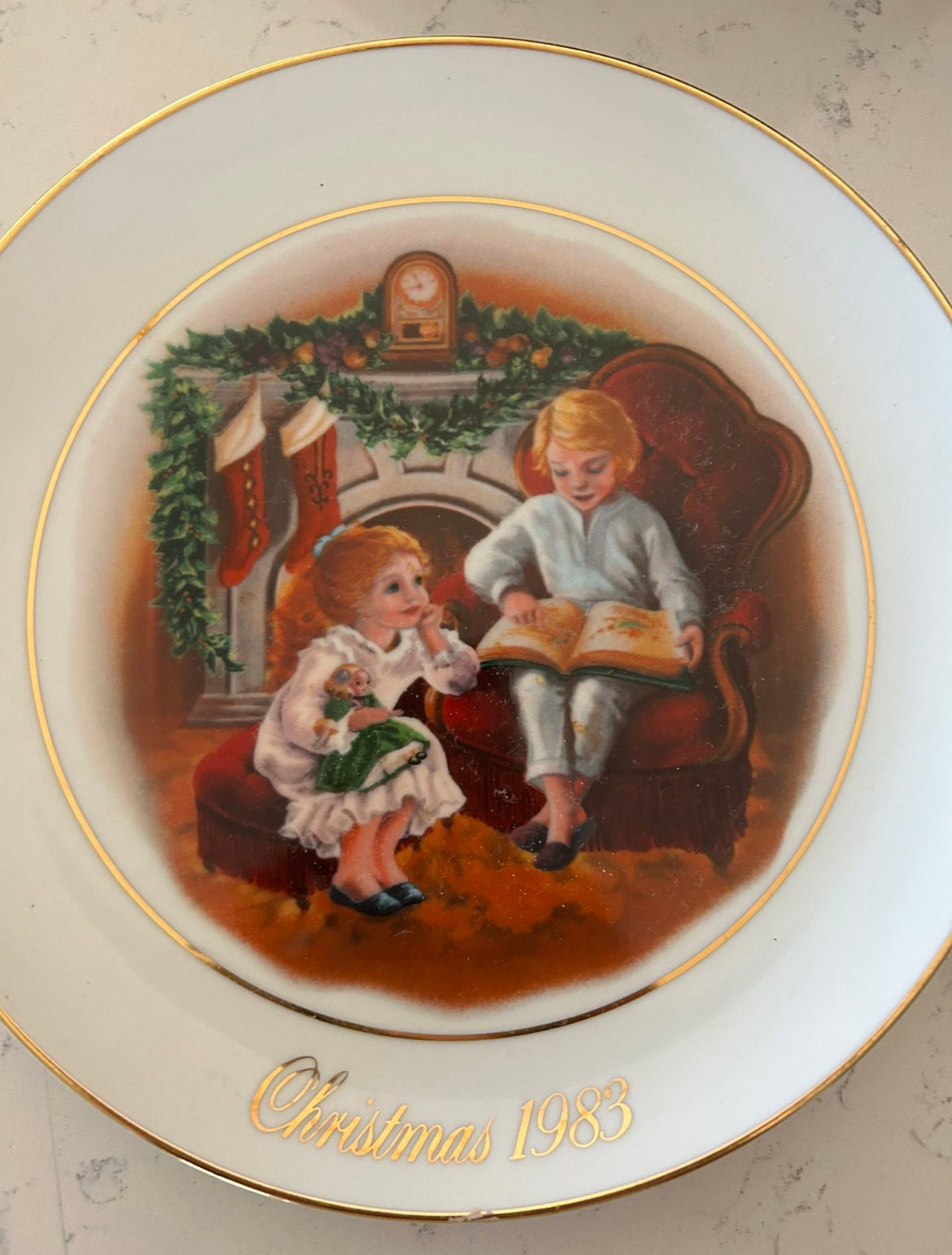Set of 4 Avon Collectible Plates Christmas - Etsy