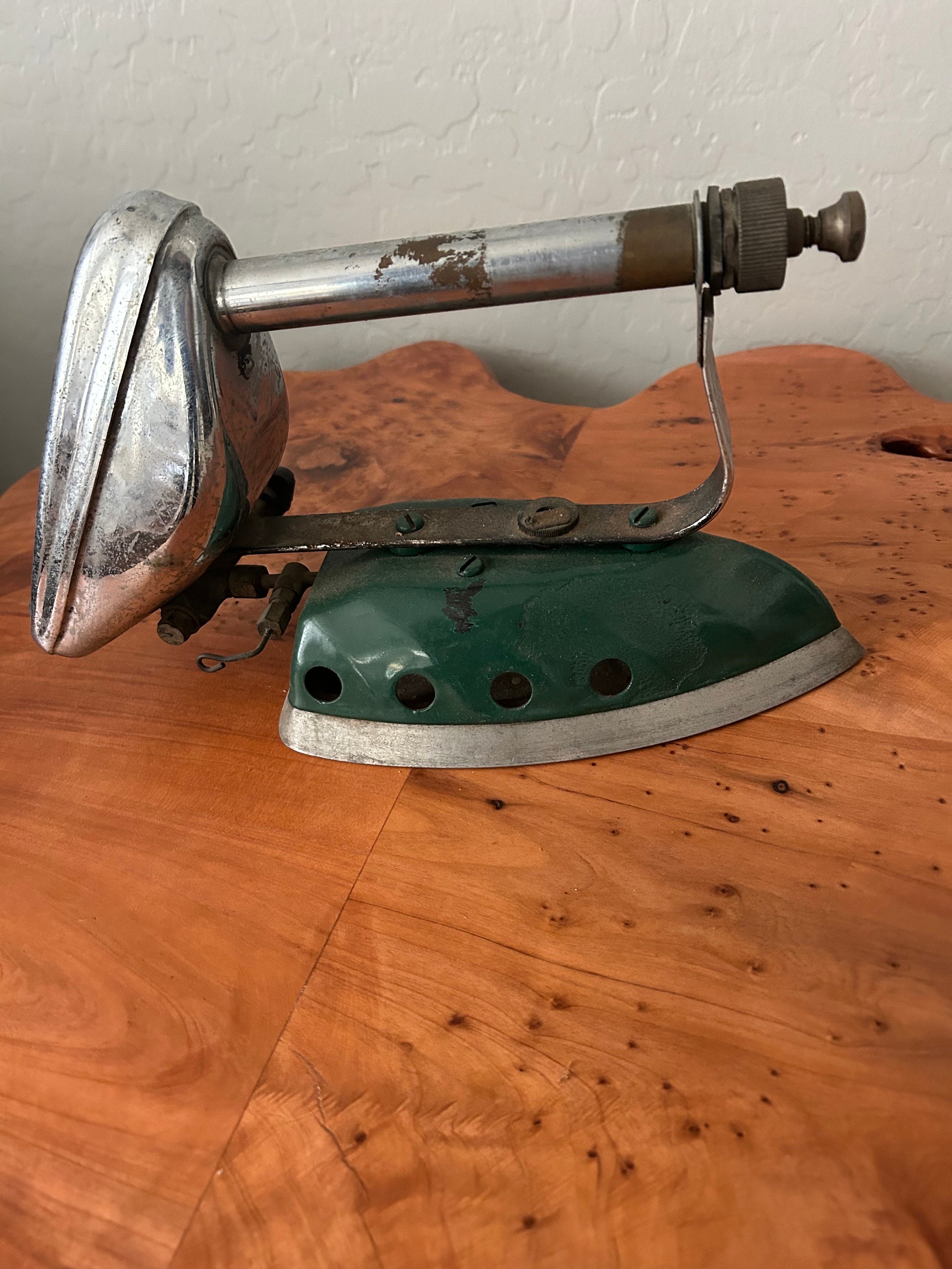 Antique Gas Powered Iron - Etsy