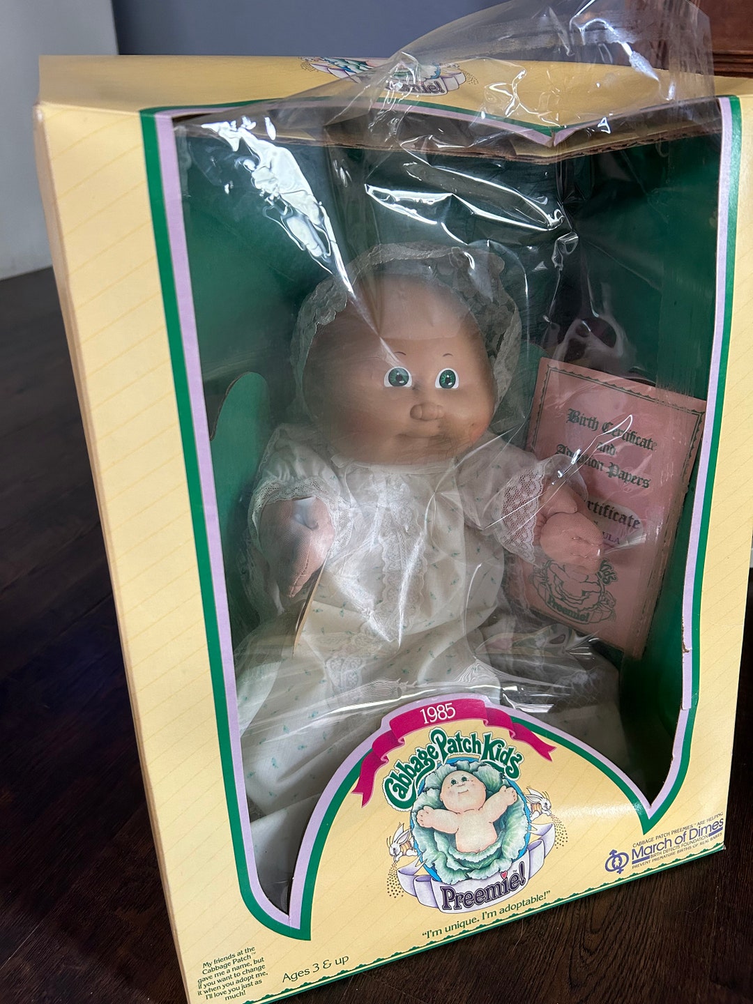 Vintage 1980S Cabbage Patch Doll Preemie - Etsy