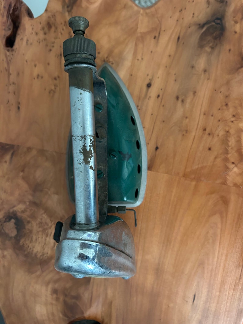Antique Gas Powered Iron - Etsy