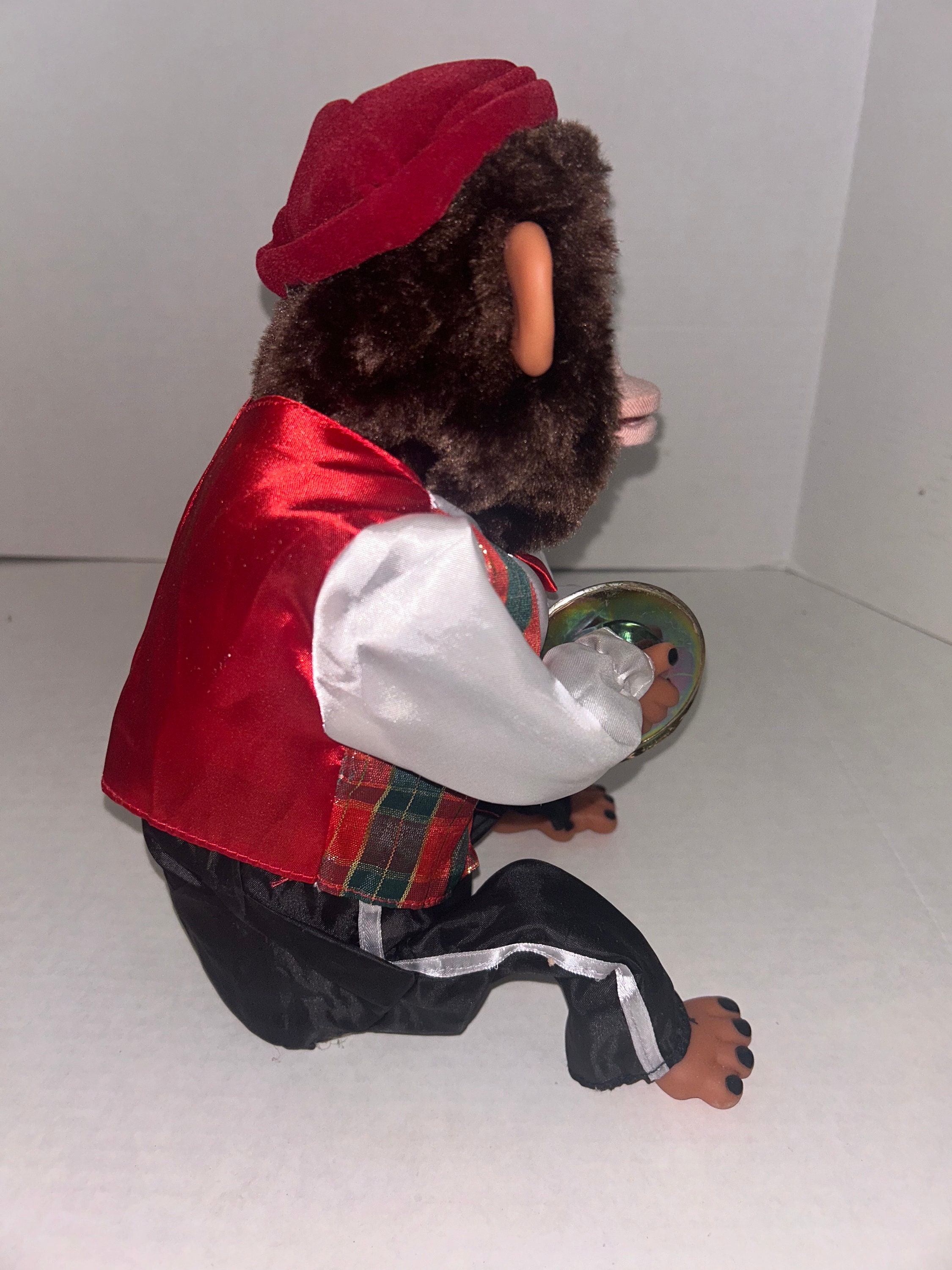 Charley Chimp Cymbal-playing Monkey Banging Toy Chimpanzee Battery ...