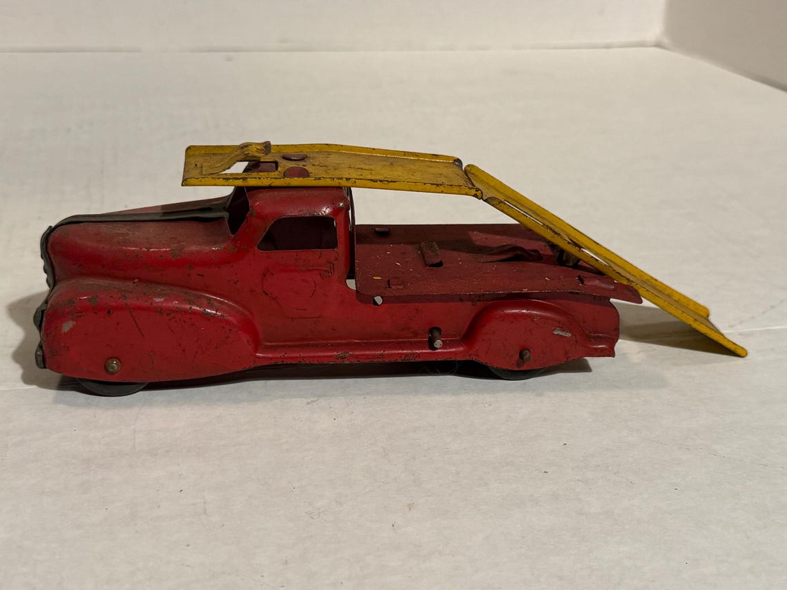 Marx Wyandotte Vintage Toy Wind up Car Hauler Truck - Etsy