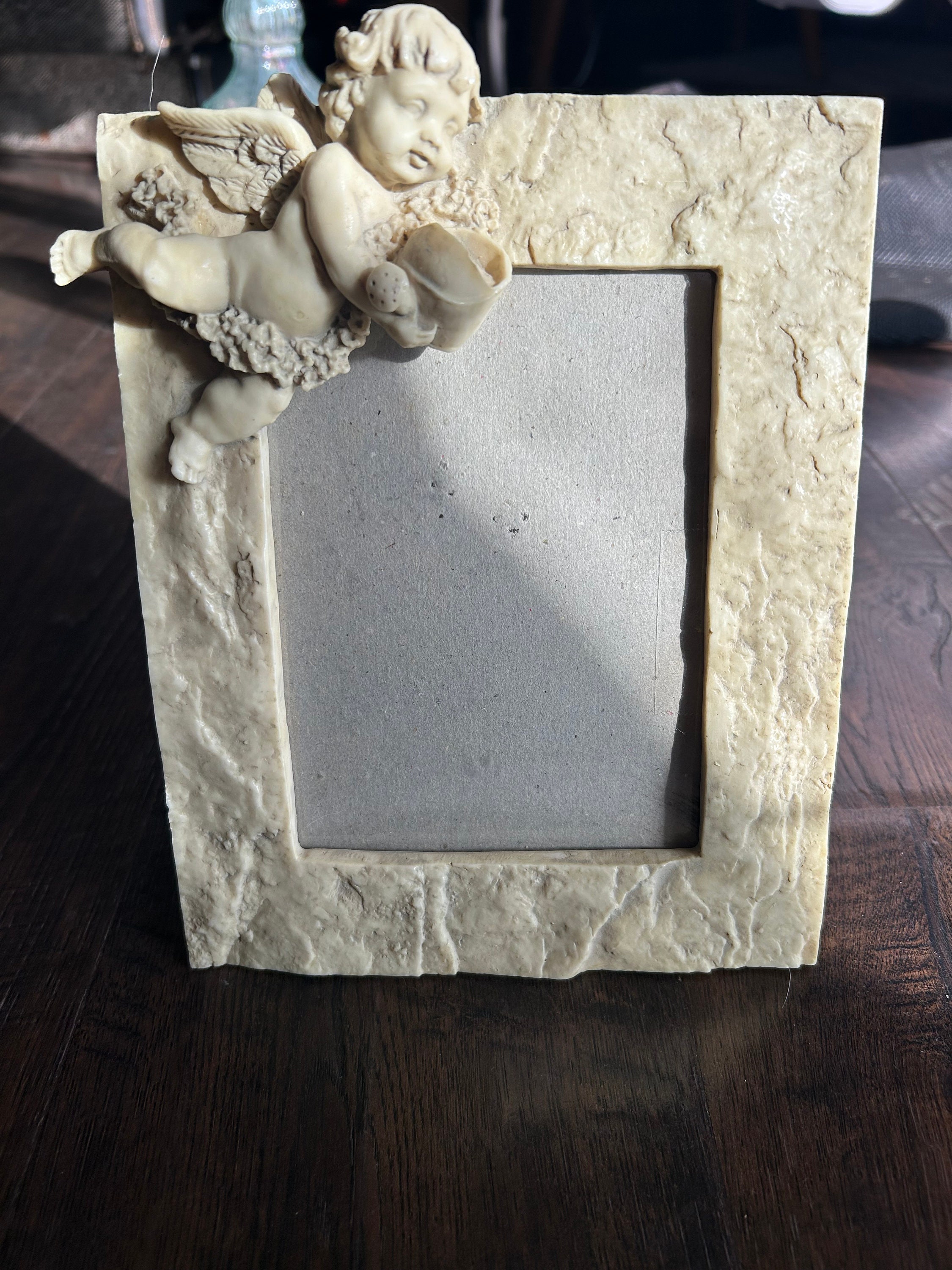 Vintage Cherub Picture Frame - Etsy