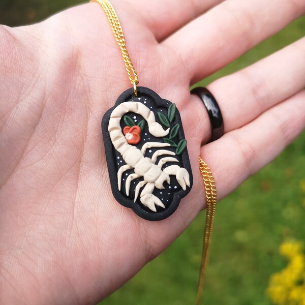 Clay Scorpion - Etsy