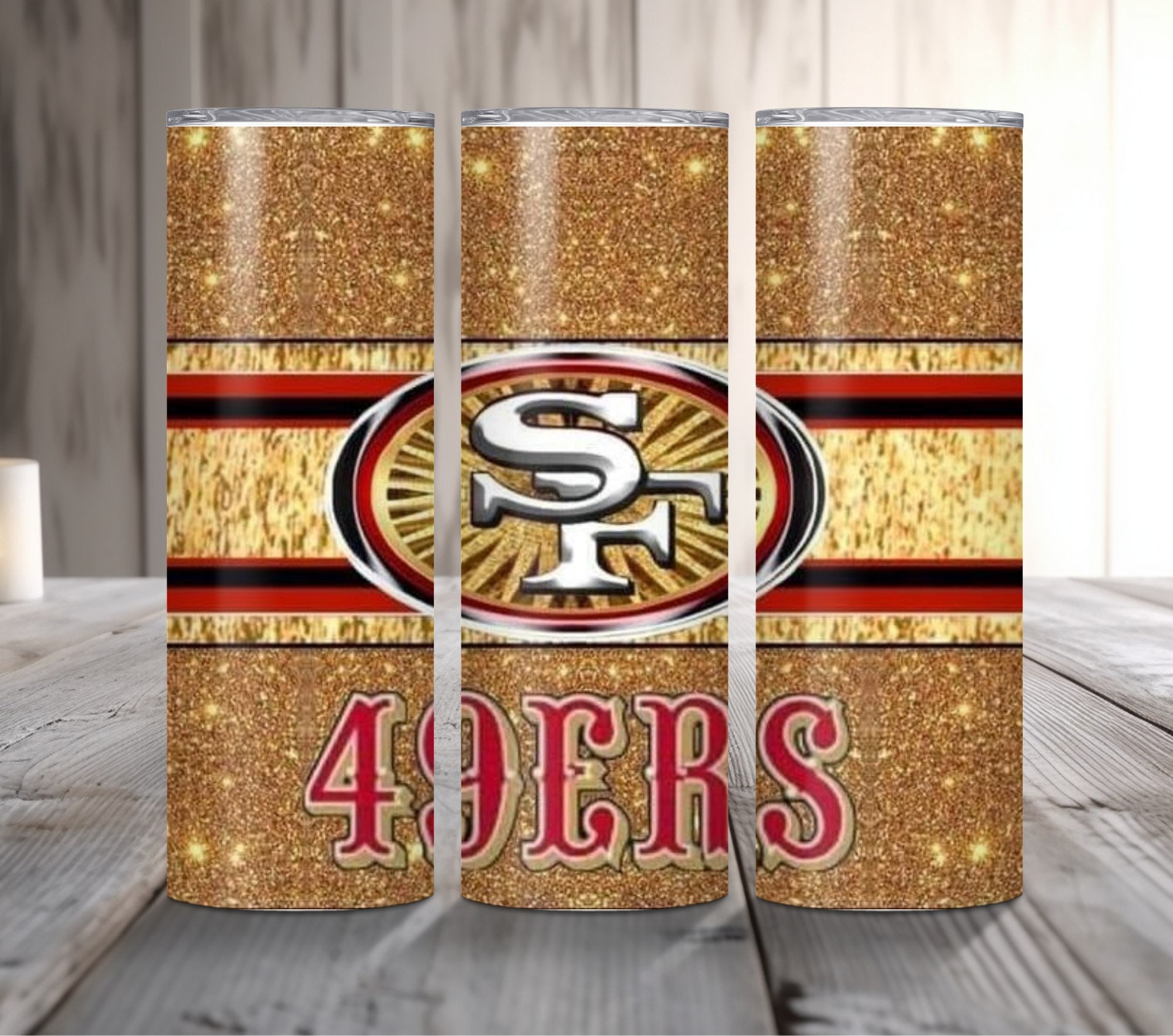 49ERS 20 OZ TUMBLERS - Etsy