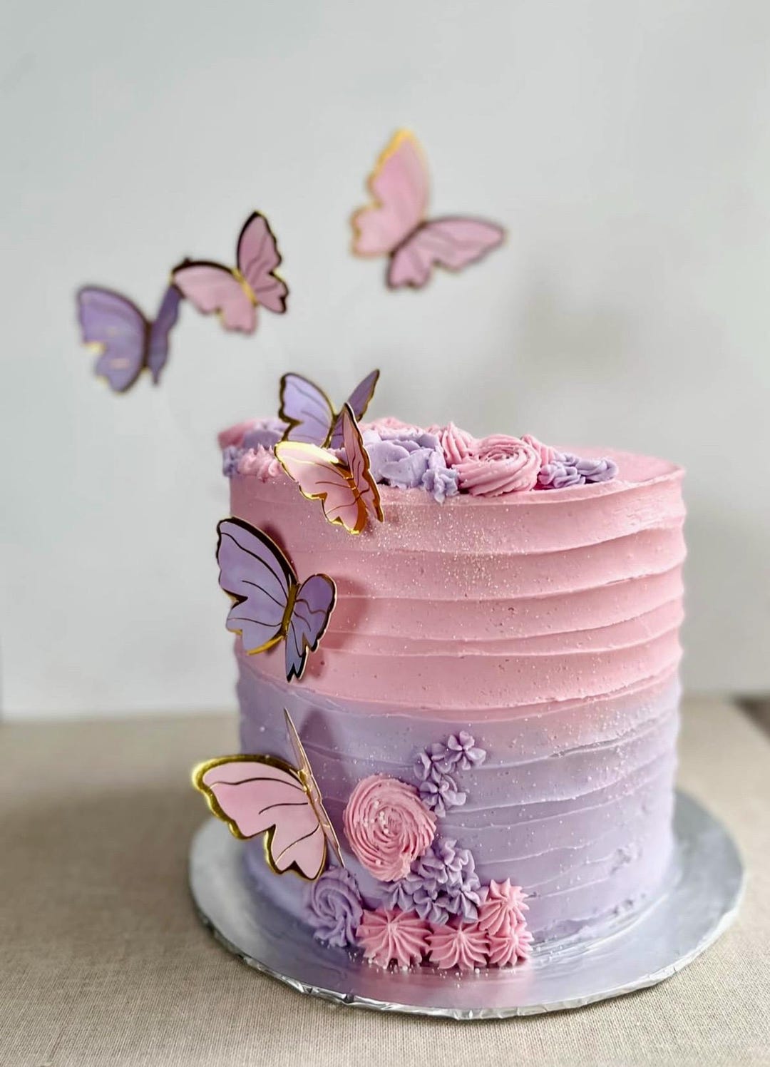 Butterfly Cake Topper Cake Topper Butterfly Party Supply Graduation ...