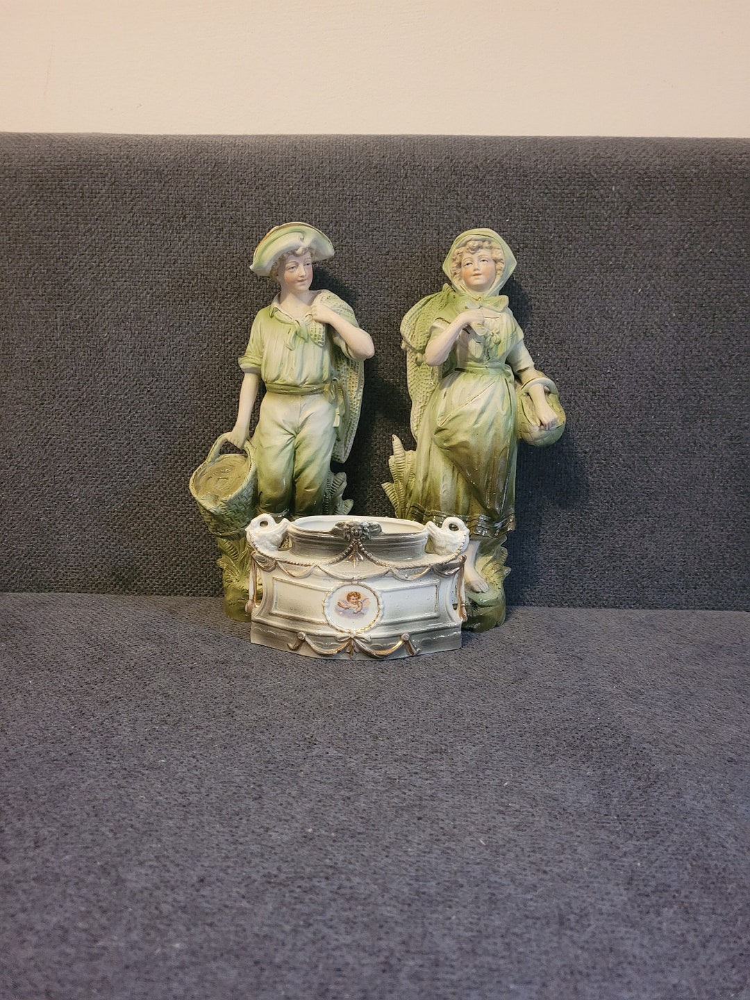 Gebruder Heubach Biscuit Figurines - Etsy
