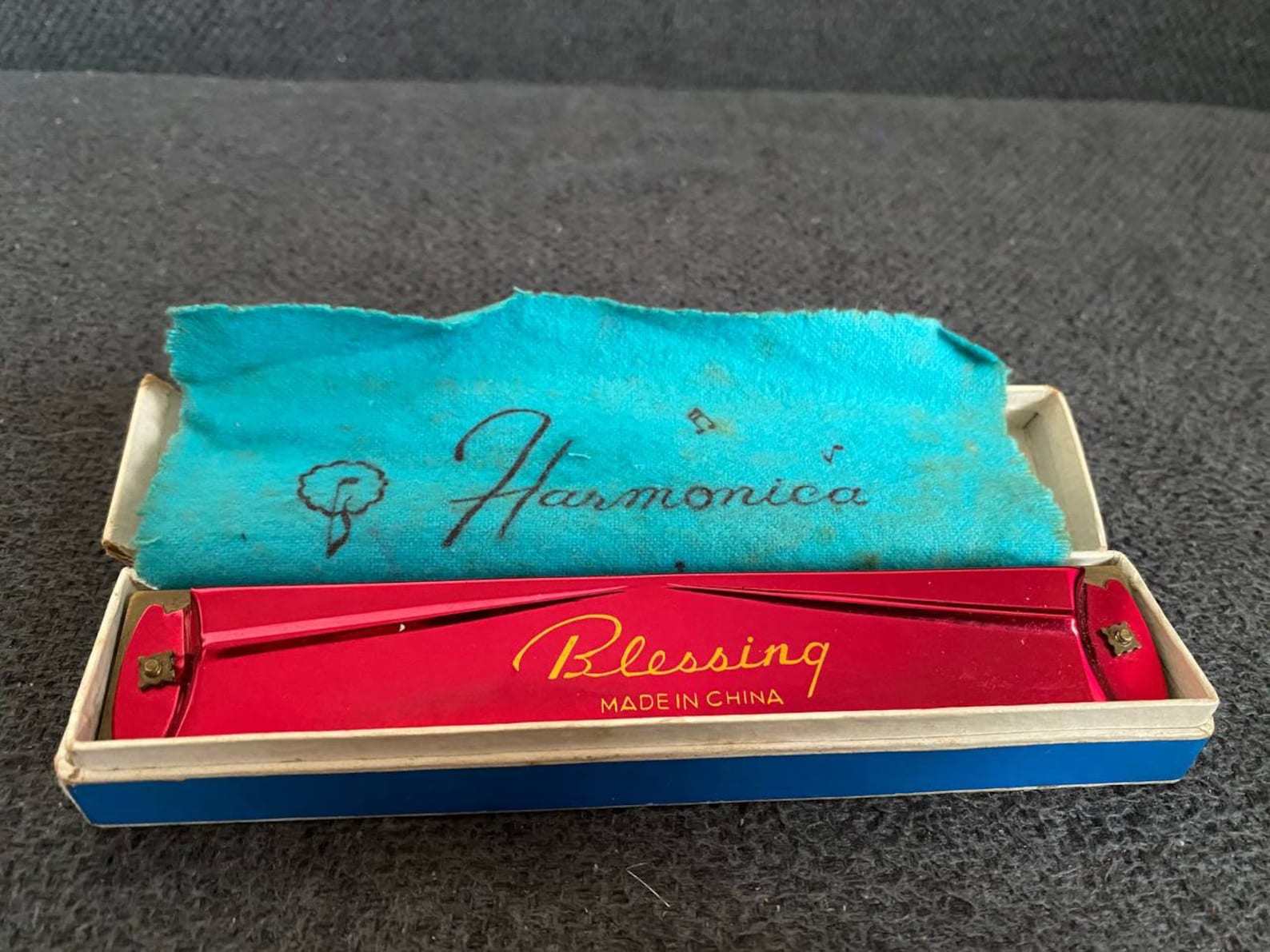 Harmonica Blessing With Original Box 1960's - Etsy