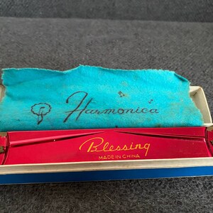 Harmonica Blessing With Original Box 1960's - Etsy