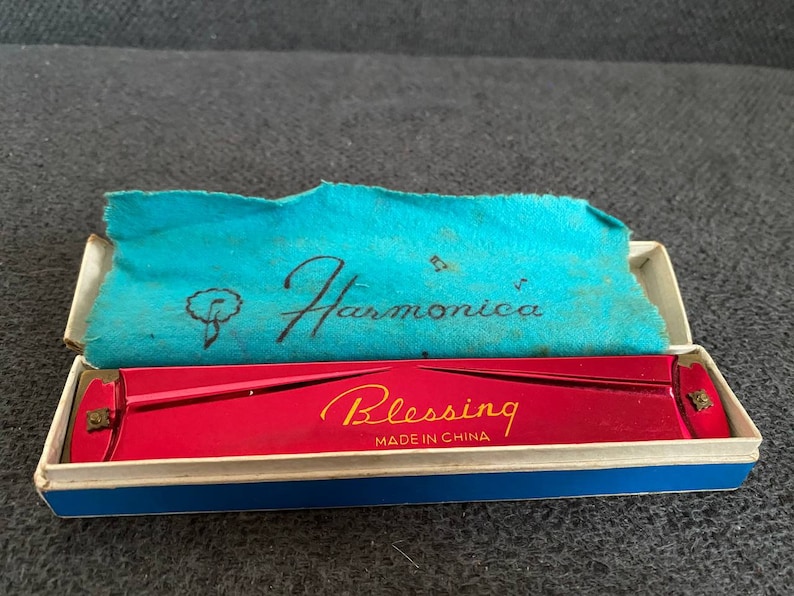 Harmonica Blessing With Original Box 1960's - Etsy