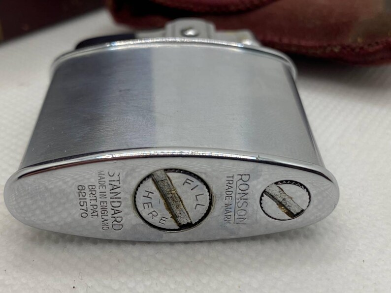 Ronson Standard Lighter With Box Accessories (serviced & Working) - Etsy