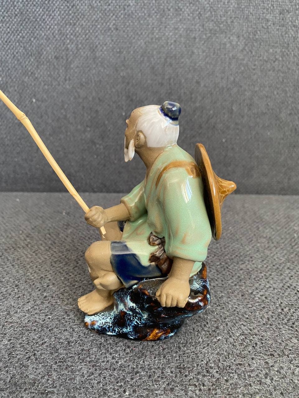 Vintage Shiwan Chinese Mudman Fisherman - Etsy