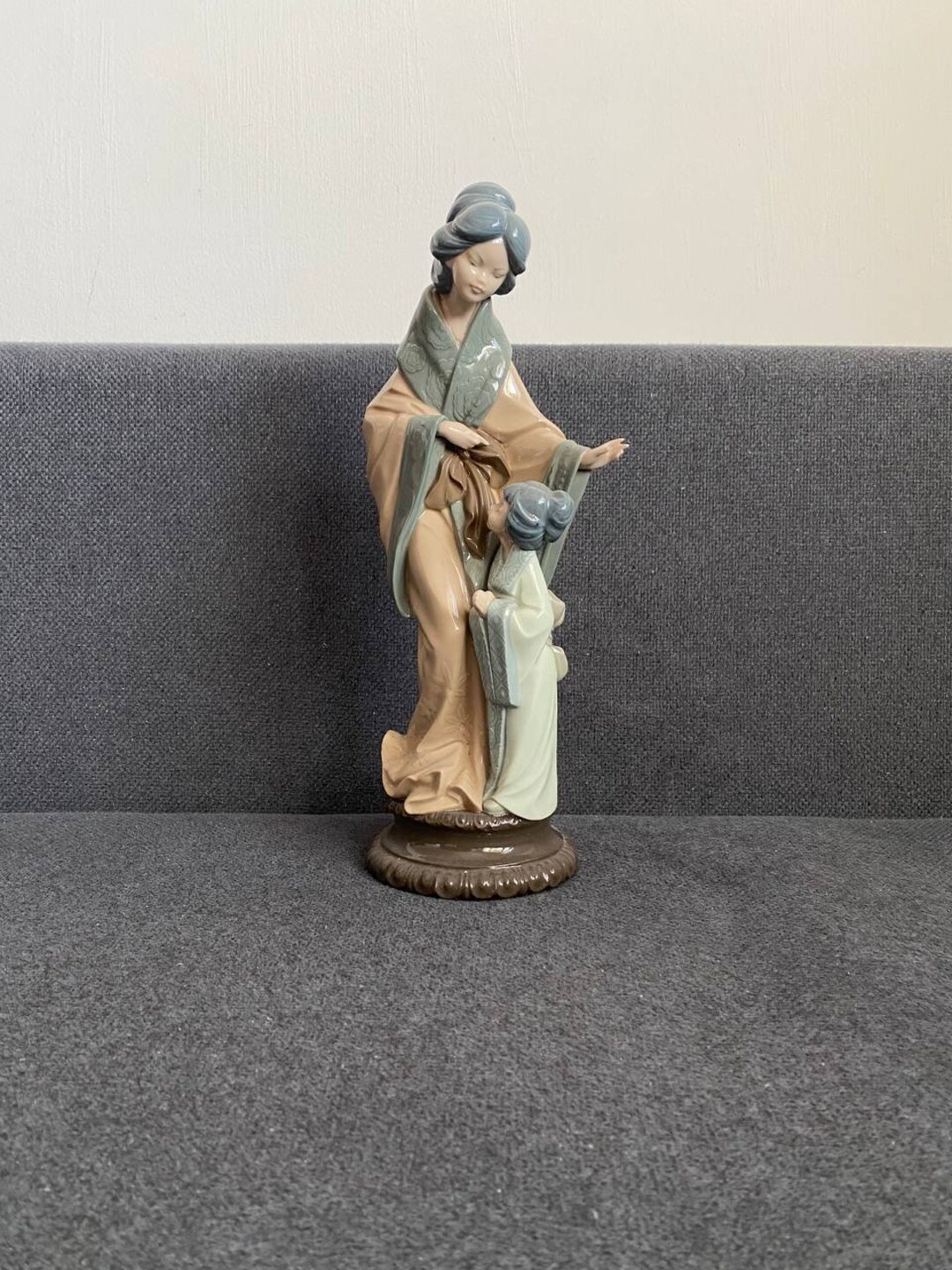 Nao by Lladro "japanese Geisha Mother and Child" 1992 - Etsy
