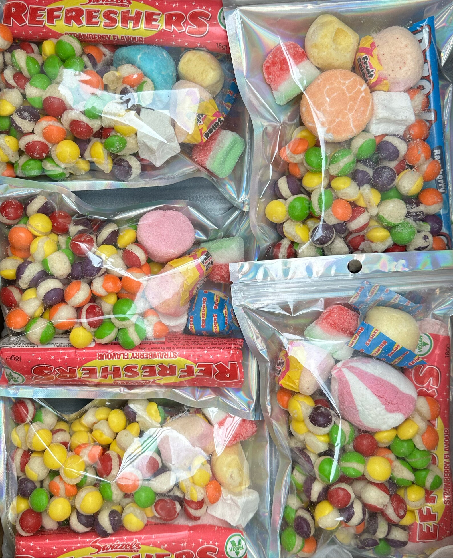 Freeze Dried Sweets Fruity Balls Heaven & Taster Pack 130g - Etsy
