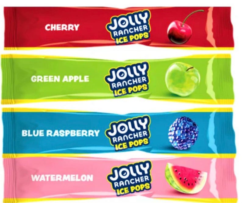 Jolly Rancher Ice Pops - Etsy