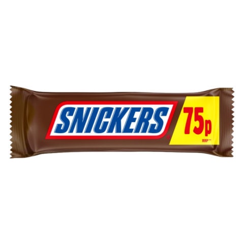 Snickers Caramel, Nougat, Peanuts & Milk Chocolate Snack Bar 48g - Etsy
