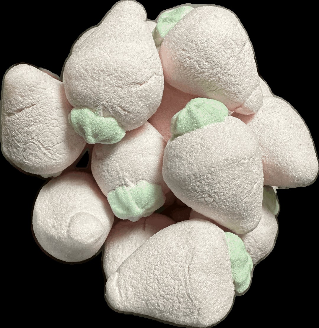 Freeze Dried Jelly Filled Strawberry Marshmallows Foams - Etsy