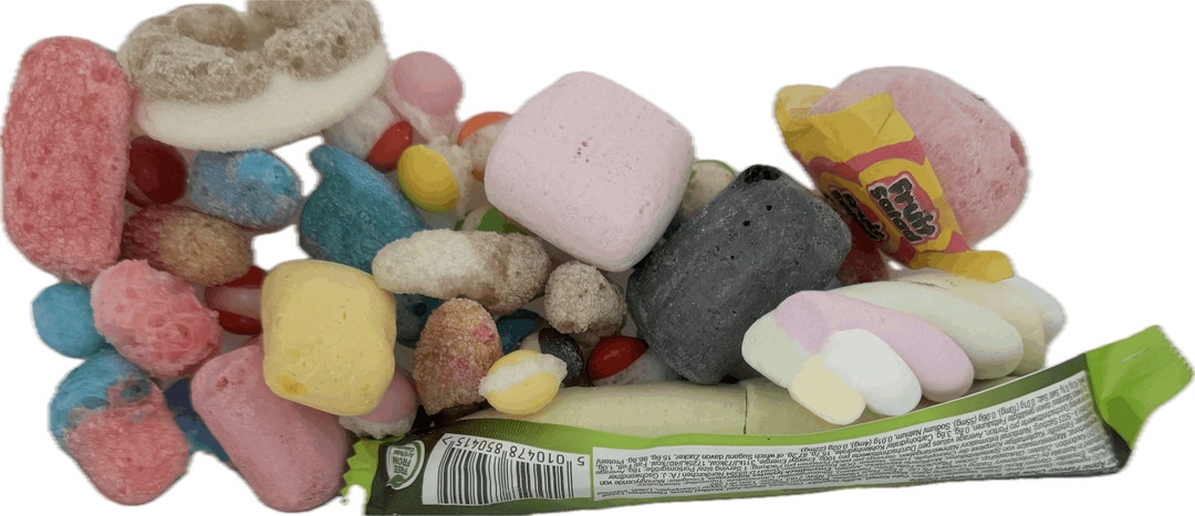 Freeze Dried Halal Sweets Random Mix Upz Bag 16 Pieces 130g - Etsy