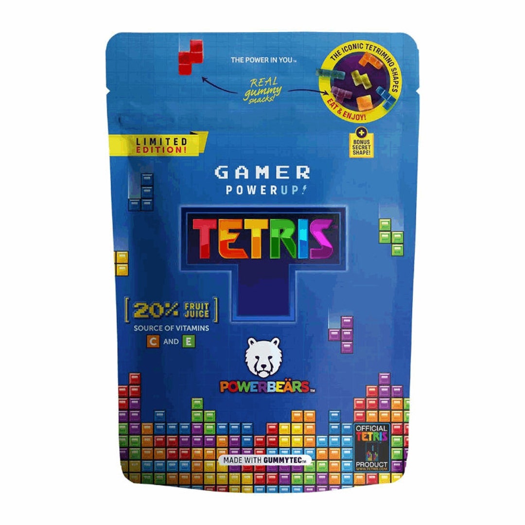 Powerbears Tetris Powerbears Tetris Gummies 50g - Etsy
